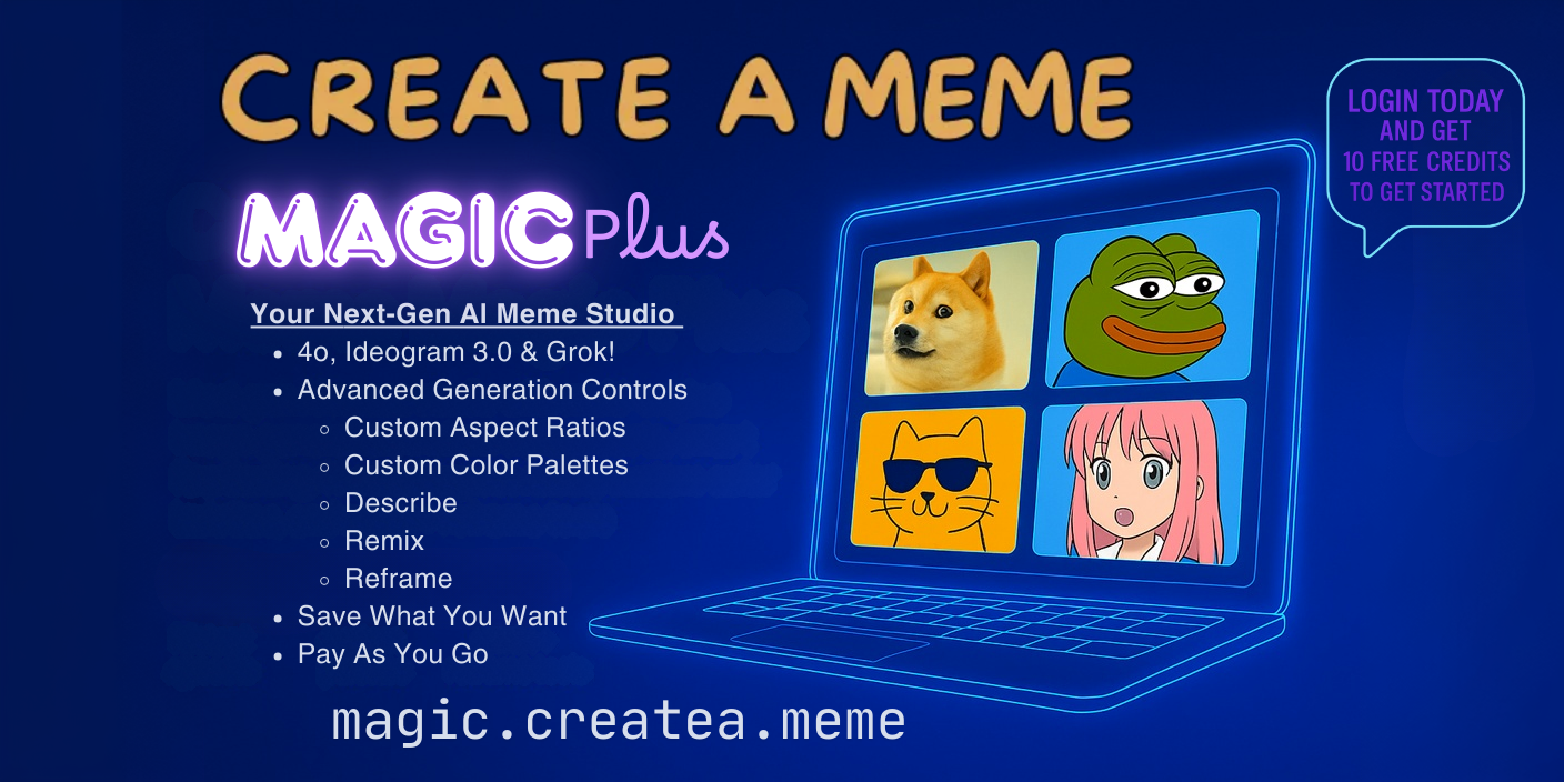 Create a Meme Magic Plus